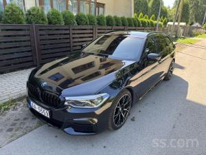 Black BMW 520 2019 in Riga, with an engine capacity of 2.00 L and mileage of 119 thousand km for 26500 €, photo 7 on AUTOMOTO.COM.LV