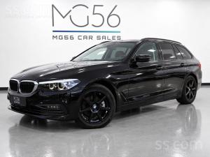 Black BMW 520 2019 in Riga, with an engine capacity of 2.00 L and mileage of 221 thousand km for 18900 €, photo  on AUTOMOTO.COM.LV