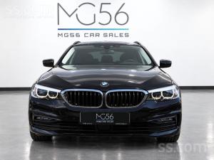 Black BMW 520 2019 in Riga, with an engine capacity of 2.00 L and mileage of 221 thousand km for 18900 €, photo 4 on AUTOMOTO.COM.LV