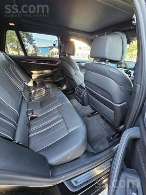 Black BMW 520 2020 in Ogre, with an engine capacity of 2.00 L and mileage of 249 thousand km for 21500 €, photo 7 on AUTOMOTO.COM.LV