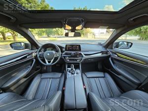 Black BMW 520 2020 in Ogre, with an engine capacity of 2.00 L and mileage of 249 thousand km for 21500 €, photo 8 on AUTOMOTO.COM.LV