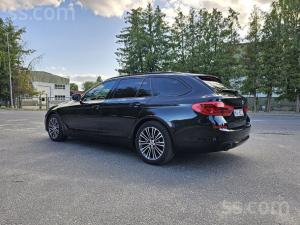 Black BMW 520 2020 in Ogre, with an engine capacity of 2.00 L and mileage of 249 thousand km for 21500 €, photo 11 on AUTOMOTO.COM.LV
