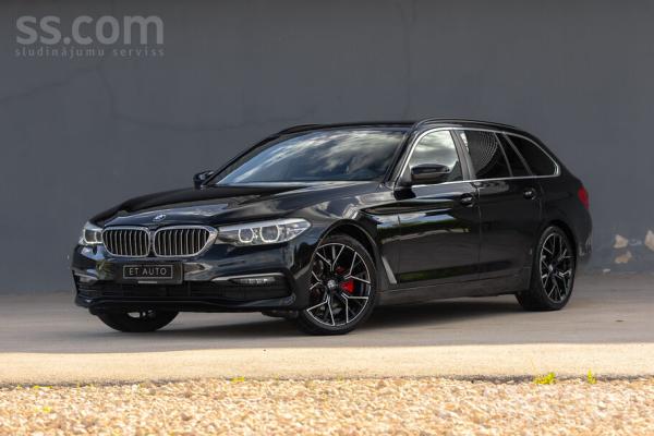 Melns BMW 520 2020 Jelgava, ar dzinēja tilpumu 2.00 L un nobraukumu 167 tūkst. km par 19500 €, foto  vietnē AUTOMOTO.COM.LV
