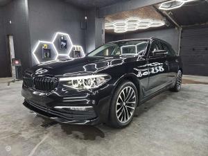 Black BMW 520 2020 in Mazeikiai, with an engine capacity of 2.00 L and mileage of 180 thousand km for 21300 €, photo  on AUTOMOTO.COM.LV