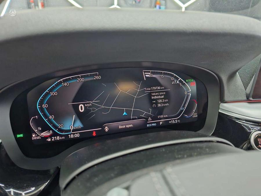 Melns BMW 520 2020 Mažeikiai, ar dzinēja tilpumu 2.00 L un nobraukumu 180 tūkst. km par 21300 €, foto 16 vietnē AUTOMOTO.COM.LV