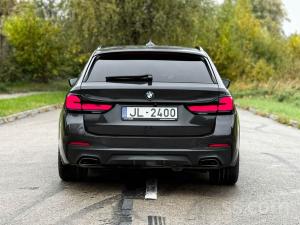 Black BMW 520 2020 in Riga, with an engine capacity of 2.00 L and mileage of 140 thousand km for 27500 €, photo 8 on AUTOMOTO.COM.LV