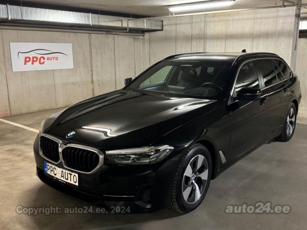Melns BMW 520 2021 Tallina, ar dzinēja tilpumu 2.00 L un nobraukumu 106 tūkst. km par 31500 €, foto 1 vietnē AUTOMOTO.COM.LV