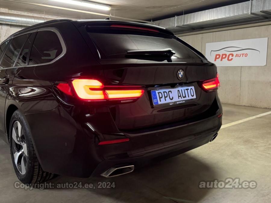 Melns BMW 520 2021 Tallina, ar dzinēja tilpumu 2.00 L un nobraukumu 106 tūkst. km par 31500 €, foto 4 vietnē AUTOMOTO.COM.LV
