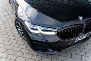 Black BMW 520 2021 in Vilnius, with an engine capacity of 2.00 L and mileage of 115 thousand km for 28900 €, photo 9 on AUTOMOTO.COM.LV
