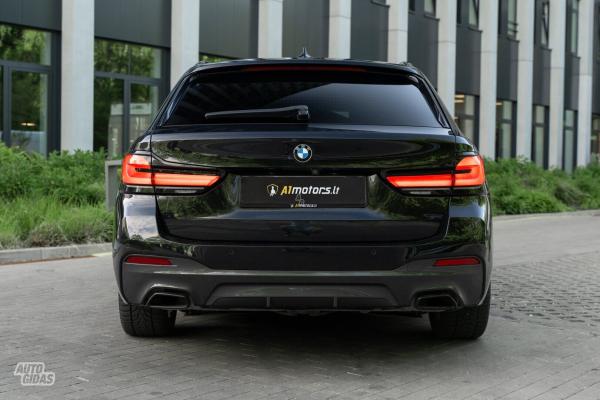 Black BMW 520 2021 in Vilnius, with an engine capacity of 2.00 L and mileage of 116 thousand km for 25950 €, photo 10 on AUTOMOTO.COM.LV