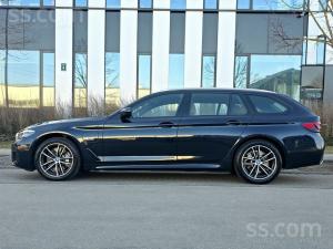 Melns BMW 520 2021 Rīga, ar dzinēja tilpumu 2.00 L un nobraukumu 160 tūkst. km par 23490 €, foto  vietnē AUTOMOTO.COM.LV