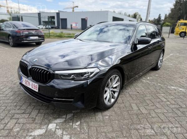 Melns BMW 520 2021 Rīga, ar dzinēja tilpumu 2.00 L un nobraukumu 209 tūkst. km par 24700 €, foto  vietnē AUTOMOTO.COM.LV