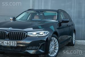 Black BMW 520 2021 in Riga, with an engine capacity of 2.00 L and mileage of 207 thousand km for 22000 €, photo 12 on AUTOMOTO.COM.LV