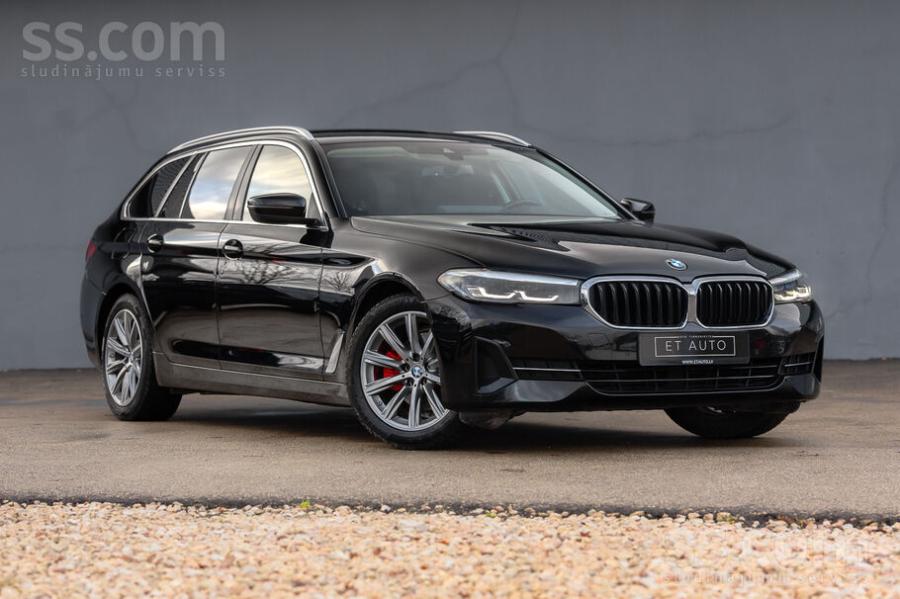 Melns BMW 520 2022 Jelgava, ar dzinēja tilpumu 2.00 L un nobraukumu 201 tūkst. km par 23700 €, foto 3 vietnē AUTOMOTO.COM.LV