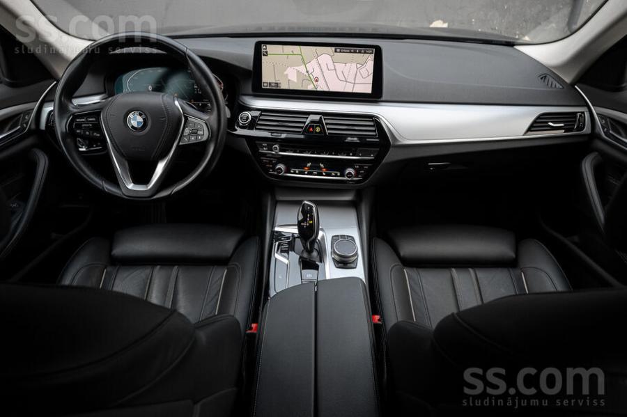 Melns BMW 520 2022 Jelgava, ar dzinēja tilpumu 2.00 L un nobraukumu 201 tūkst. km par 23700 €, foto 15 vietnē AUTOMOTO.COM.LV