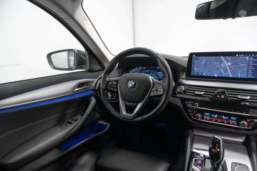 Melns BMW 520 2022 Viļņa, ar dzinēja tilpumu 2.00 L un nobraukumu 146 tūkst. km par 30500 €, foto 11 vietnē AUTOMOTO.COM.LV