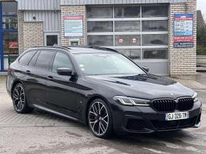 Black BMW 520 2022 in Ukmerge, with an engine capacity of 2.00 L and mileage of 230 thousand km for 22500 €, photo 5 on AUTOMOTO.COM.LV