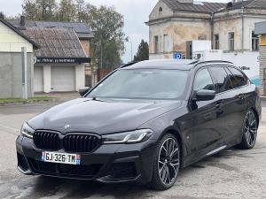 Black BMW 520 2022 in Ukmerge, with an engine capacity of 2.00 L and mileage of 230 thousand km for 22500 €, photo 6 on AUTOMOTO.COM.LV