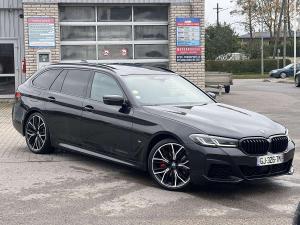 Black BMW 520 2022 in Ukmerge, with an engine capacity of 2.00 L and mileage of 230 thousand km for 22500 €, photo 7 on AUTOMOTO.COM.LV