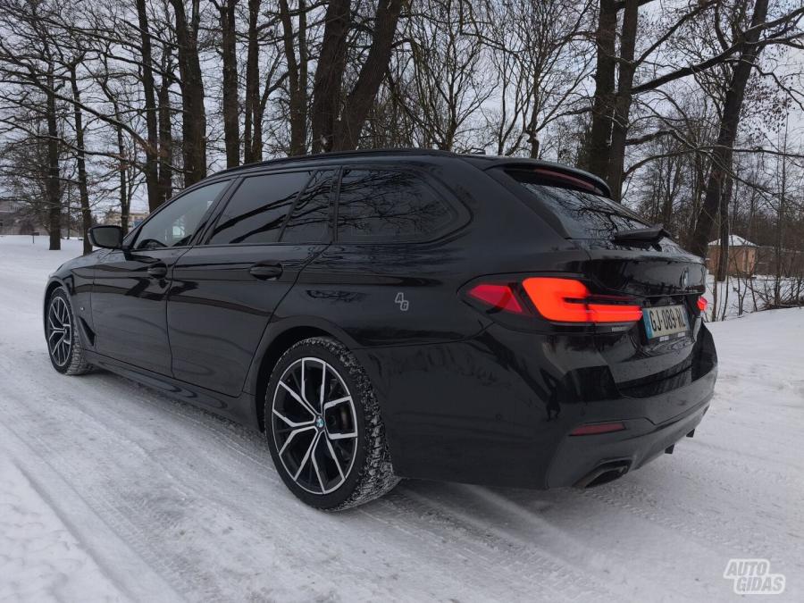 Black BMW 520 2023 in Siauliai, with an engine capacity of 2.00 L and mileage of 180 thousand km for 34999 €, photo 21 on AUTOMOTO.COM.LV