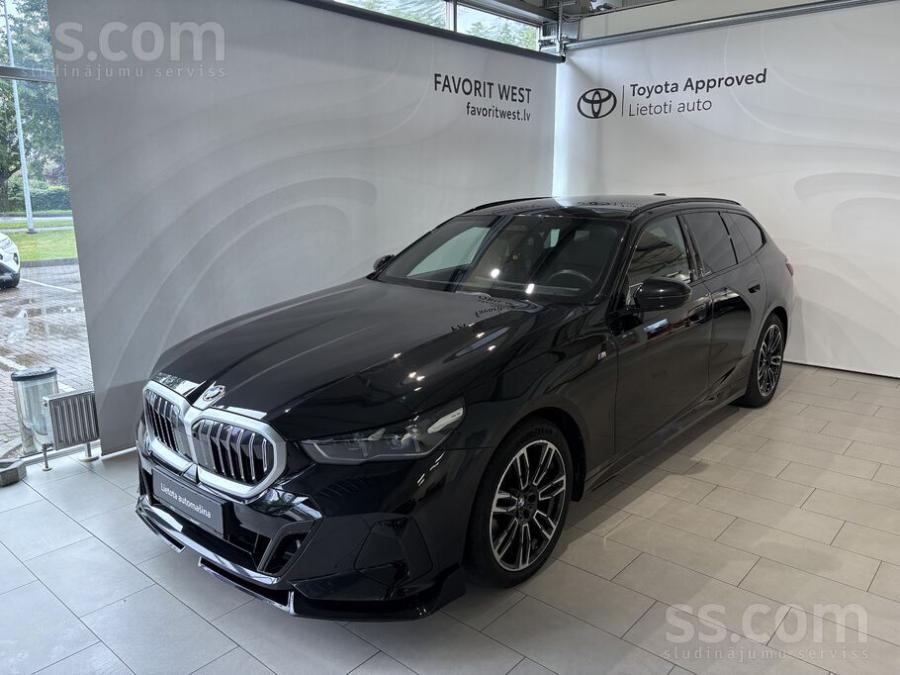 Melns BMW 520 2025 Ventspils, ar dzinēja tilpumu 2.00 L un nobraukumu 50 tūkst. km par 51990 €, foto 1 vietnē AUTOMOTO.COM.LV