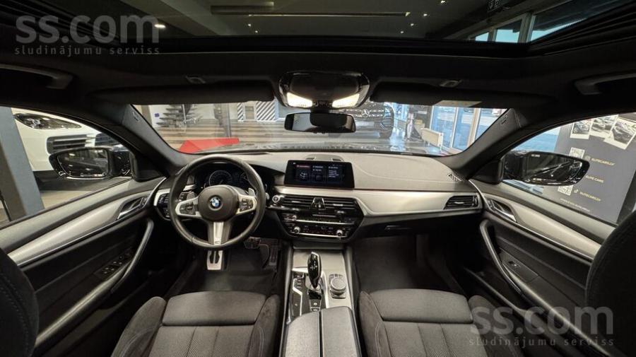 Blue BMW 520 2017 in Riga, with an engine capacity of 2.00 L and mileage of 163 thousand km for 18490 €, photo 20 on AUTOMOTO.COM.LV