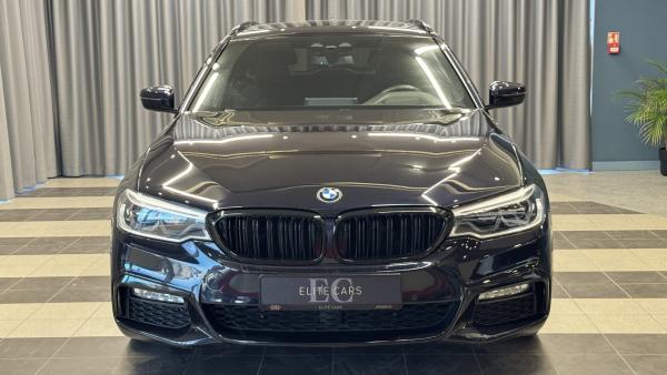 Blue BMW 520 2017 in Riga, with an engine capacity of 2.00 L and mileage of 163 thousand km for 18490 €, photo 1 on AUTOMOTO.COM.LV