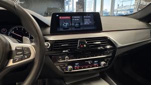 Blue BMW 520 2017 in Riga, with an engine capacity of 2.00 L and mileage of 163 thousand km for 18490 €, photo 26 on AUTOMOTO.COM.LV