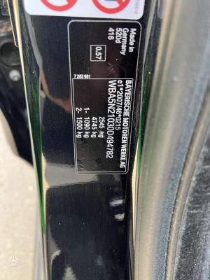 Zils BMW 520 2014 Kauņa, ar dzinēja tilpumu 2.00 L un nobraukumu 244 tūkst. km par 15300 €, foto 22 vietnē AUTOMOTO.COM.LV