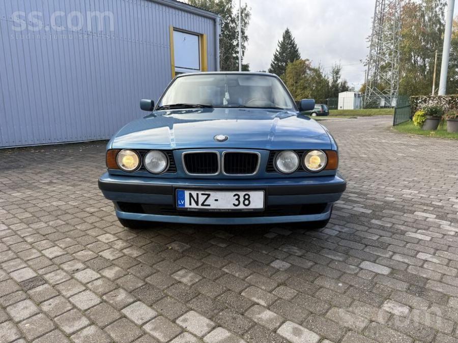 Синий БМВ 520 1995 в Рига, объемом двигателя 2.00 л и пробегом 268 тыс. км за 3000 €, фото 3 на AUTOMOTO.COM.LV