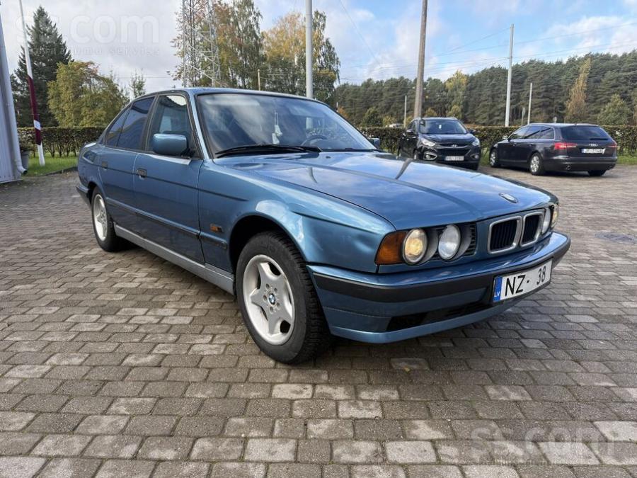Синий БМВ 520 1995 в Рига, объемом двигателя 2.00 л и пробегом 268 тыс. км за 3000 €, фото 6 на AUTOMOTO.COM.LV