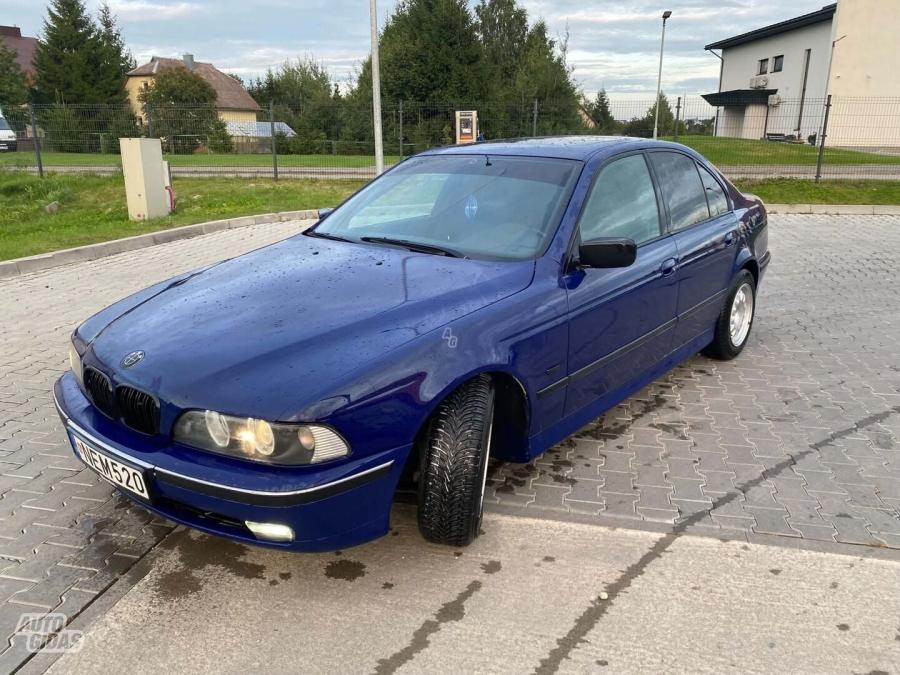 Синий БМВ 520 2000 в Плунге, объемом двигателя 2.00 л и пробегом 343 тыс. км за 2300 €, фото 8 на AUTOMOTO.COM.LV