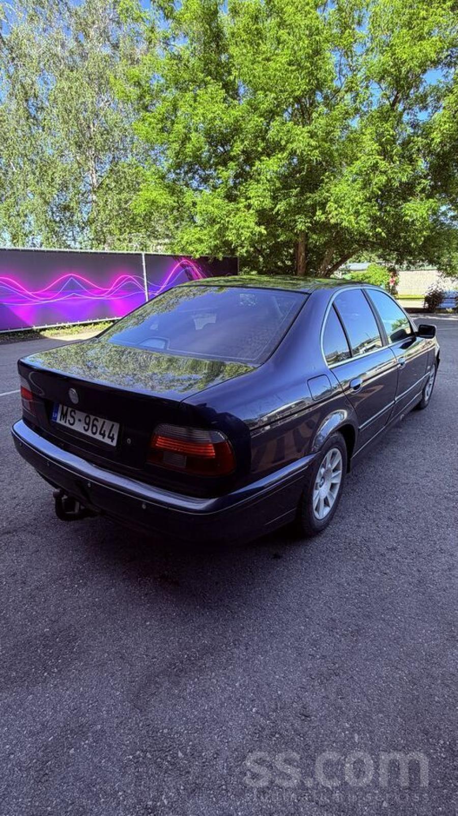 Синий БМВ 520 2001 в Рига, объемом двигателя 2.00 л и пробегом 289 тыс. км за 1980 €, фото 4 на AUTOMOTO.COM.LV