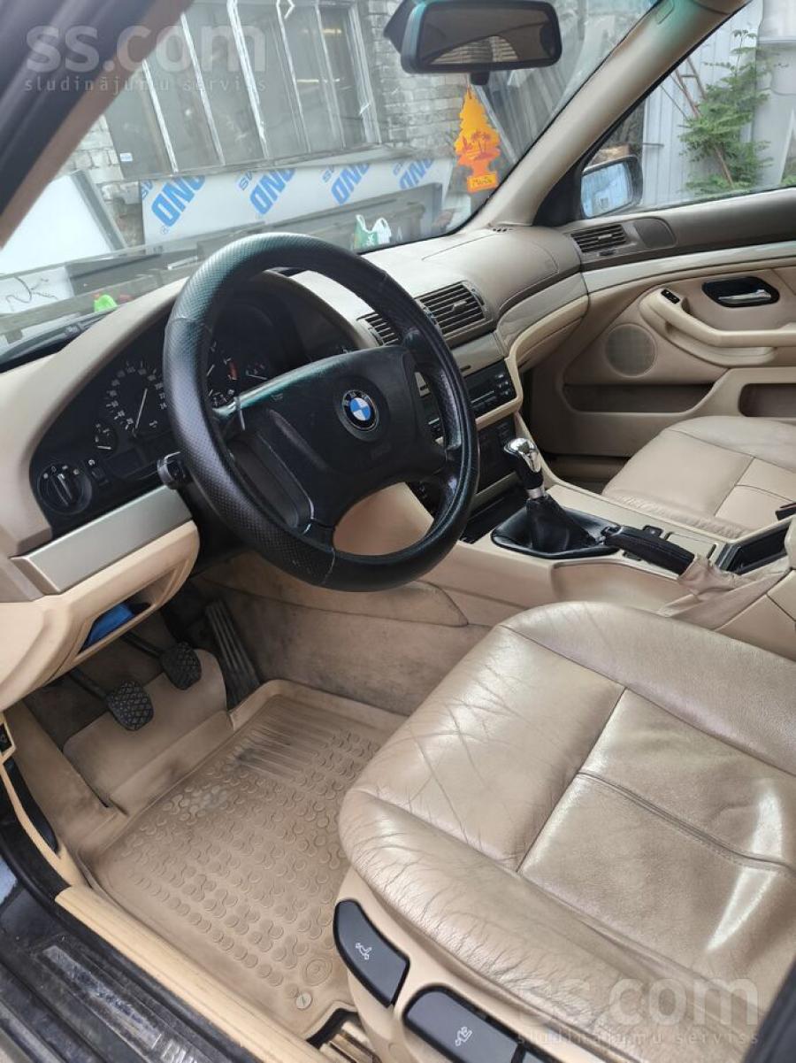 Zils BMW 520 2002 Rīga, ar dzinēja tilpumu 2.20 L un nobraukumu 306 tūkst. km par 9600 €, foto 6 vietnē AUTOMOTO.COM.LV