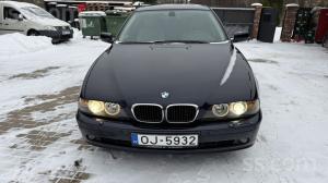 Blue BMW 520 2003 in Limbazi, with an engine capacity of 2.30 L and mileage of 156 thousand km for 3990 €, photo 2 on AUTOMOTO.COM.LV
