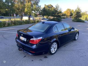 Blue BMW 520 2004 in Vilnius, with an engine capacity of 2.17 L and mileage of 264 thousand km for 1870 €, photo 5 on AUTOMOTO.COM.LV