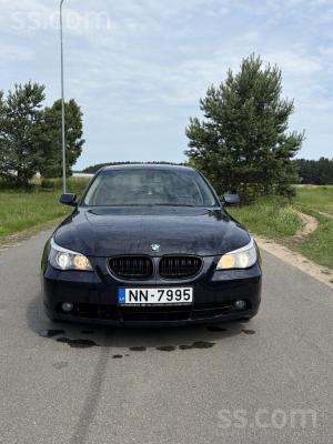 Синий БМВ 520 2004 в Рига, объемом двигателя 2.00 л и пробегом 386 тыс. км за 2850 €, фото 3 на AUTOMOTO.COM.LV