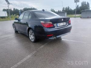 Blue BMW 520 2004 in Riga, with an engine capacity of 2.20 L and mileage of 0 thousand km for 2300 €, photo 4 on AUTOMOTO.COM.LV