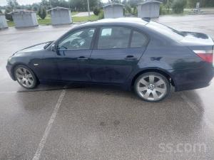Blue BMW 520 2004 in Riga, with an engine capacity of 2.20 L and mileage of 0 thousand km for 2300 €, photo 6 on AUTOMOTO.COM.LV