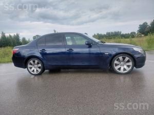 Blue BMW 520 2004 in Riga, with an engine capacity of 2.20 L and mileage of 0 thousand km for 2300 €, photo 7 on AUTOMOTO.COM.LV