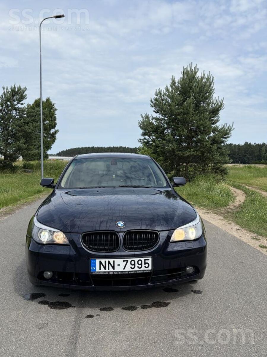Zils BMW 520 2004 Rīga, ar dzinēja tilpumu 2.20 L un nobraukumu 386 tūkst. km par 2600 €, foto 1 vietnē AUTOMOTO.COM.LV