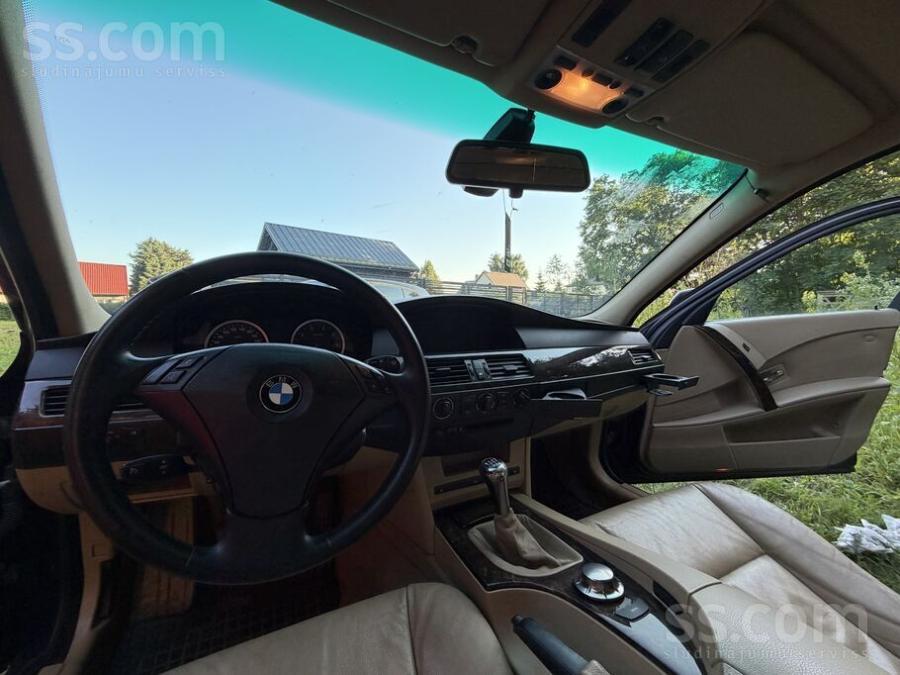 Zils BMW 520 2004 Rīga, ar dzinēja tilpumu 2.20 L un nobraukumu 386 tūkst. km par 2600 €, foto 10 vietnē AUTOMOTO.COM.LV