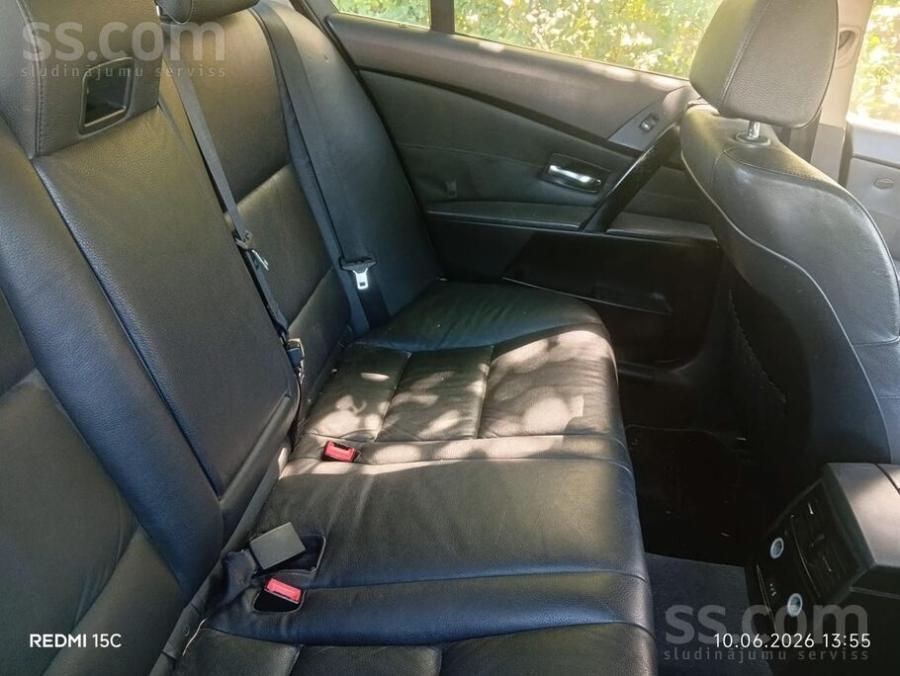 Zils BMW 520 2006 Liepāja, ar dzinēja tilpumu 2.00 L un nobraukumu 373 tūkst. km par 2000 €, foto 4 vietnē AUTOMOTO.COM.LV