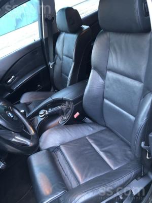 Blue BMW 520 2006 in Liepaja, with an engine capacity of 2.00 L and mileage of 373 thousand km for 3500 €, photo 12 on AUTOMOTO.COM.LV