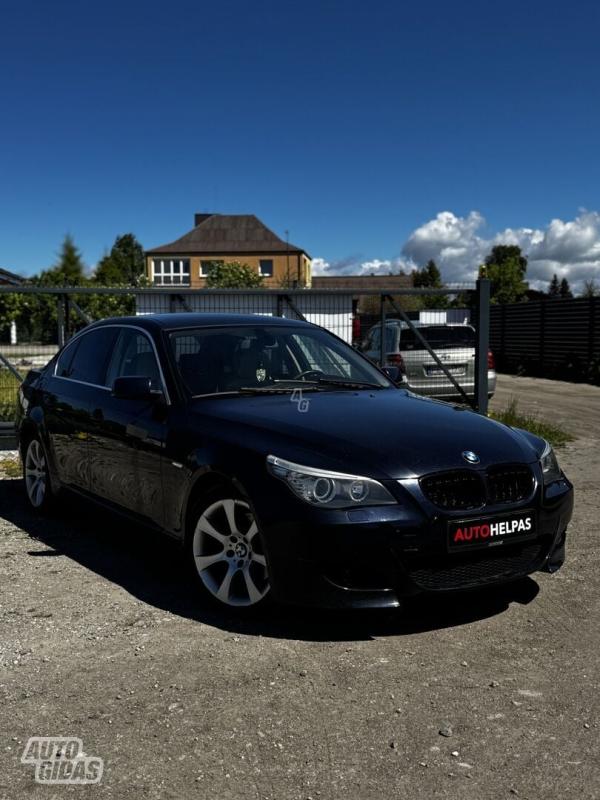 Blue BMW 520 2007 in Klaipeda, with an engine capacity of 2.00 L and mileage of 320 thousand km for 4350 €, photo 4 on AUTOMOTO.COM.LV