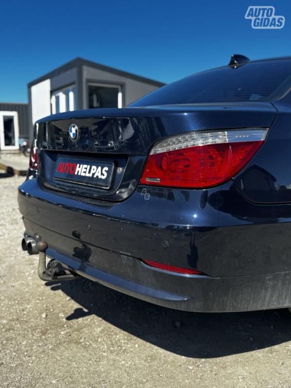 Blue BMW 520 2007 in Klaipeda, with an engine capacity of 2.00 L and mileage of 320 thousand km for 4350 €, photo 5 on AUTOMOTO.COM.LV