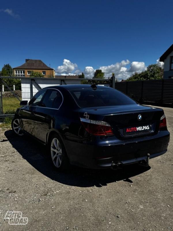 Blue BMW 520 2007 in Klaipeda, with an engine capacity of 2.00 L and mileage of 320 thousand km for 4350 €, photo 6 on AUTOMOTO.COM.LV