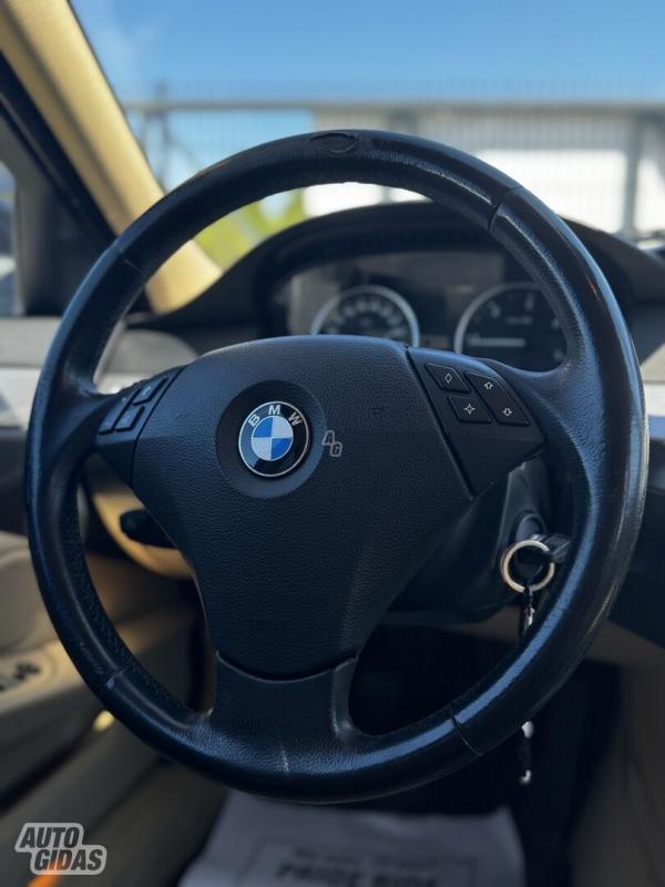 Blue BMW 520 2007 in Klaipeda, with an engine capacity of 2.00 L and mileage of 320 thousand km for 4350 €, photo 10 on AUTOMOTO.COM.LV