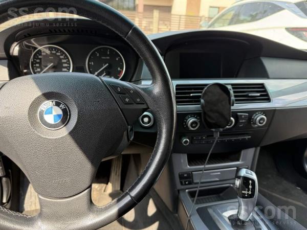 Zils BMW 520 2007 Valmiera, ar dzinēja tilpumu 2.00 L un nobraukumu 325 tūkst. km par 4400 €, foto 4 vietnē AUTOMOTO.COM.LV