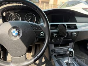 Blue BMW 520 2007 in Valmiera, with an engine capacity of 2.00 L and mileage of 325 thousand km for 4400 €, photo 5 on AUTOMOTO.COM.LV